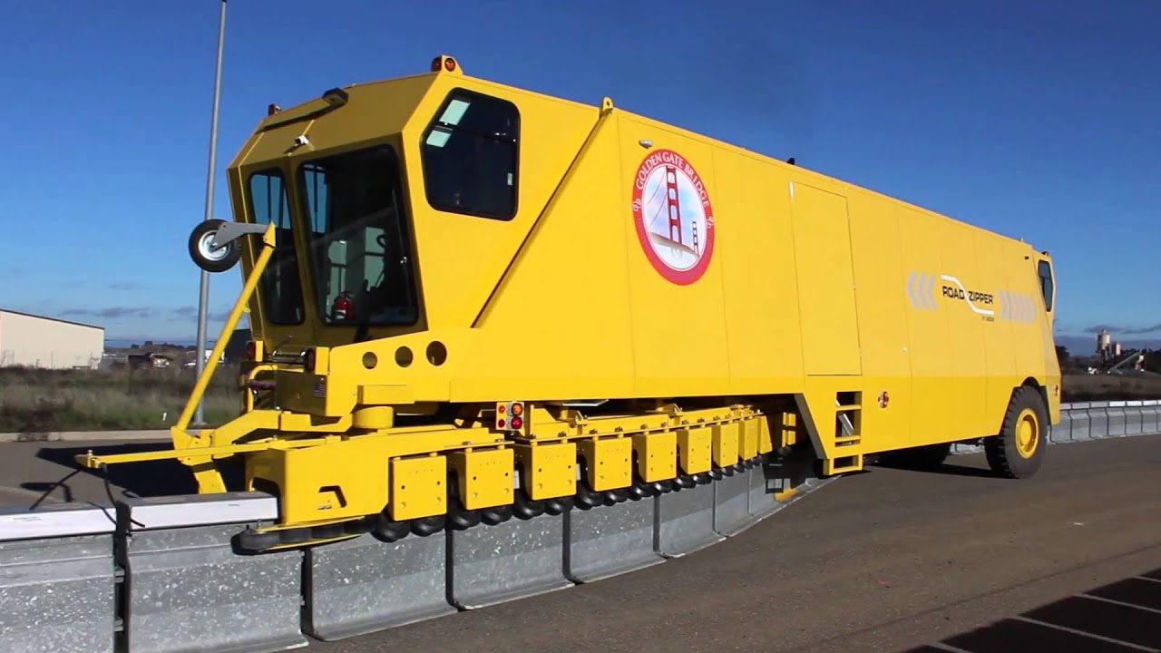 Road Zipper Road Testing HD - YouTube