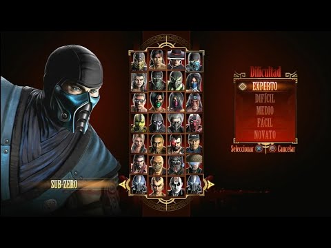Mortal Kombat 9 Torre Experto (Sub zero)