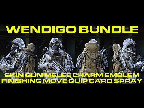 BRAND NEW Showcase Wendigo Bundle - ​C​a​l​l​ ​o​f​ ​D​u​t​y​​ ​M​o​d​e​r​n​ ​W​a​r​f​a​r​e
