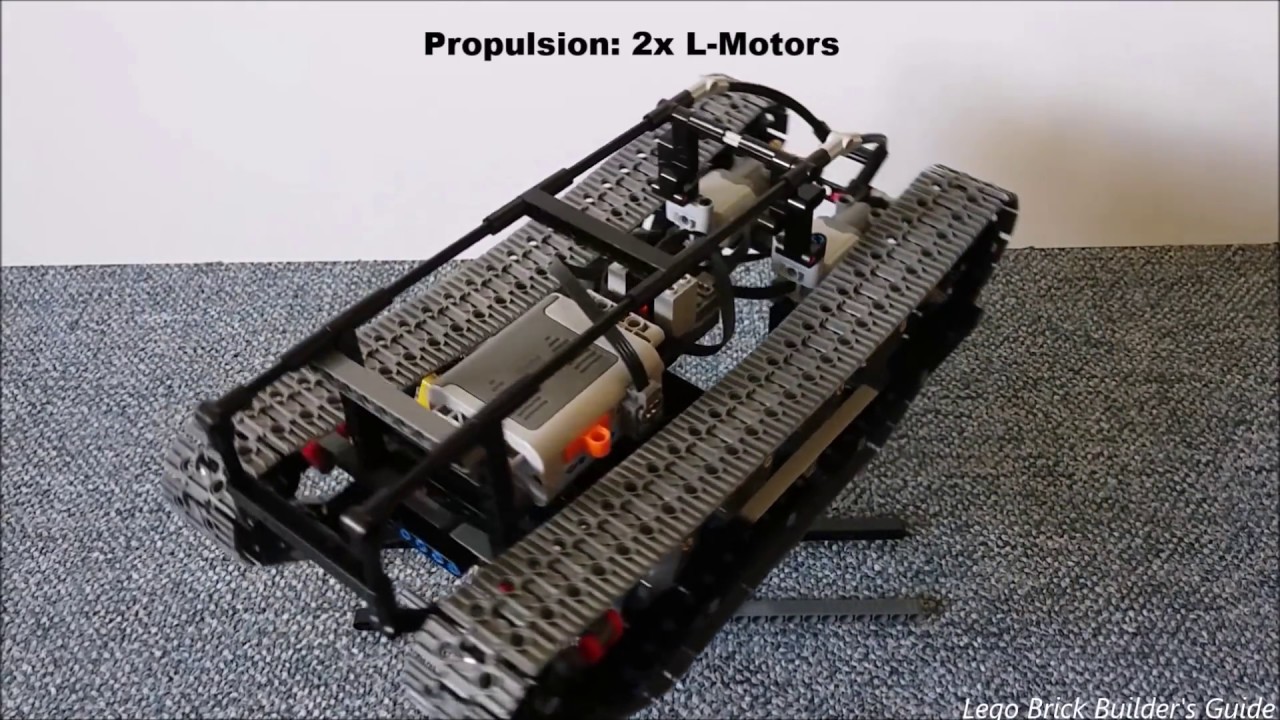 Lego Technic RC Ripsaw - MOC - YouTube