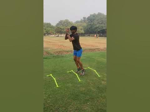 Frog jump exercise - YouTube