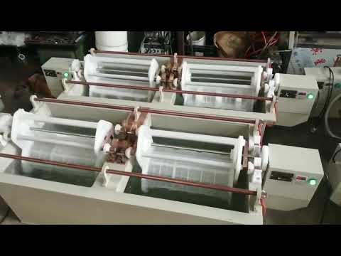 barrel electroplating machine - YouTube