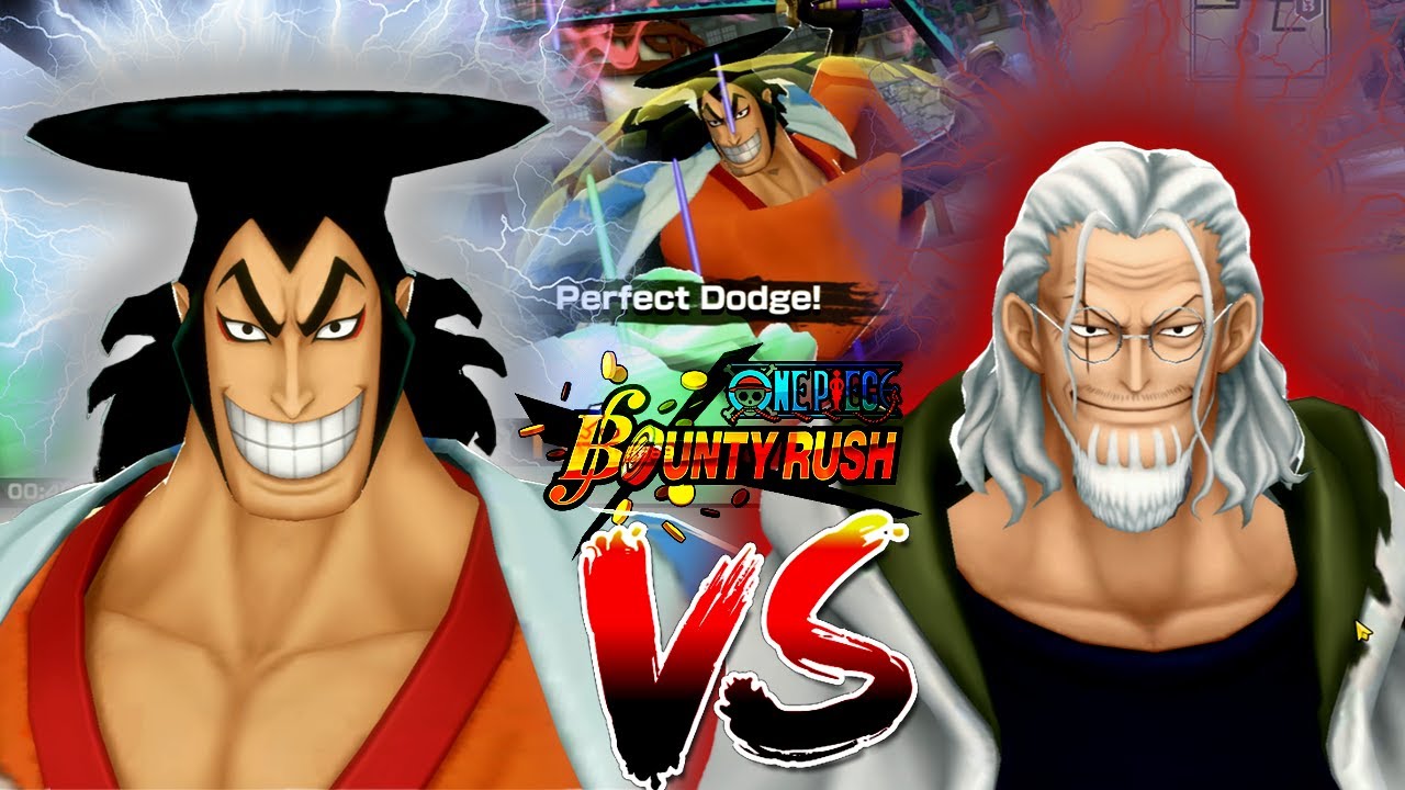 One Piece Bounty Rush - Light Element Oden V2 Vs Dark Element Rayleigh ...