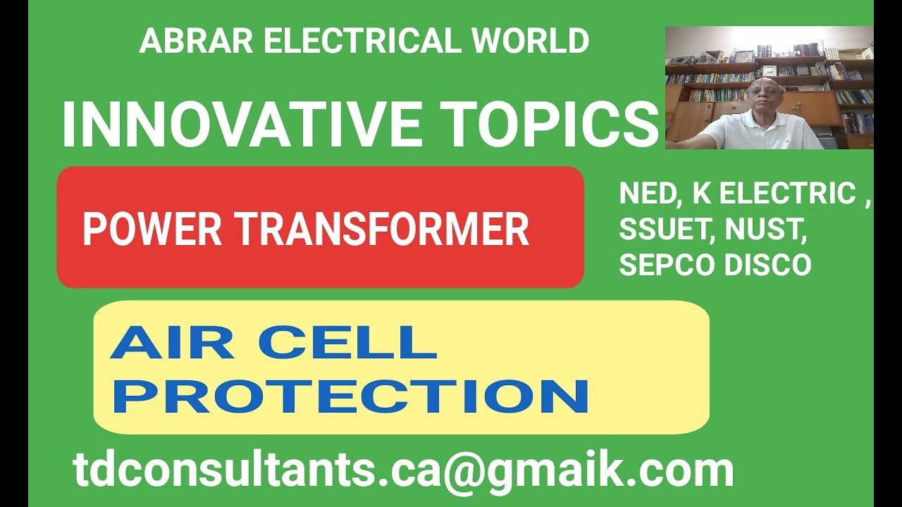 PROTECTION OF AIR CELL IN CONSERVATOR OF TRANSFORMER - YouTube