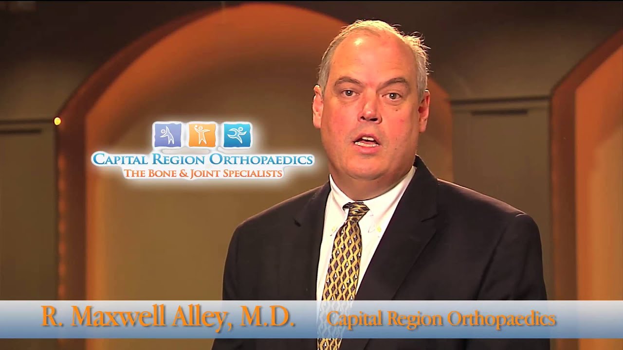 Dr. R. Maxwell Alley - Capital Region Orthopaedics - YouTube