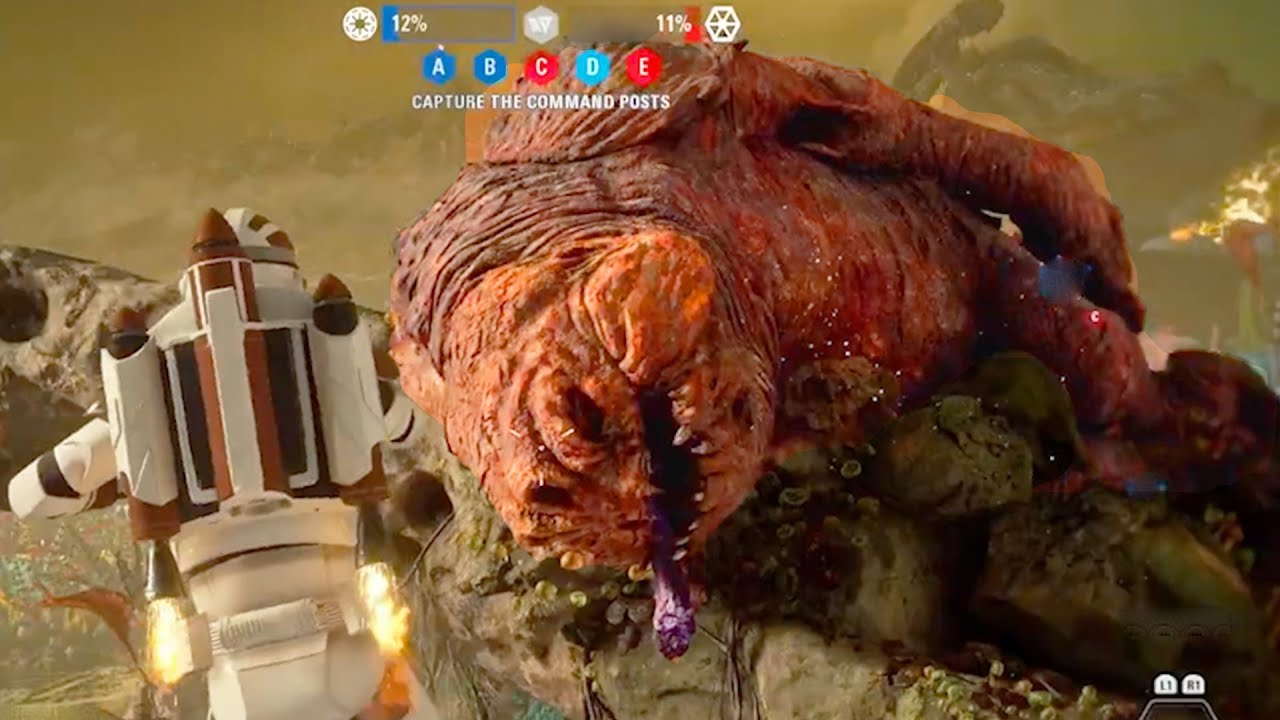 Rancors on Felucia - YouTube