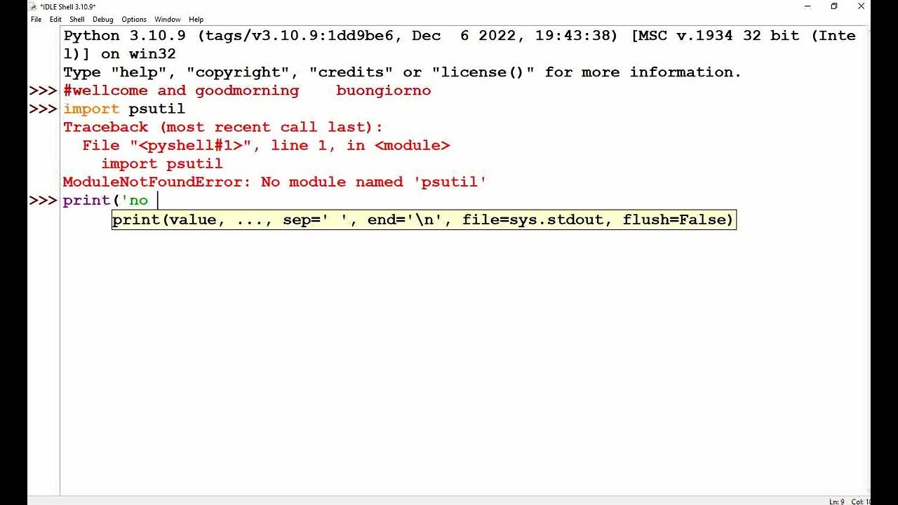 Psutil Install With Pip Youtube