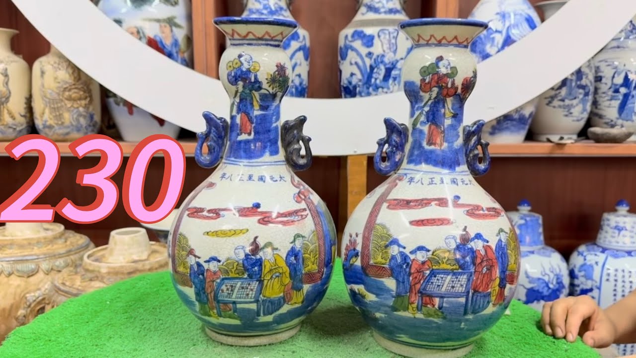 Clip 230(31/7) giao lưu đồ đồng đồ gốm các loại giá cả hợp lý bao Sip ...