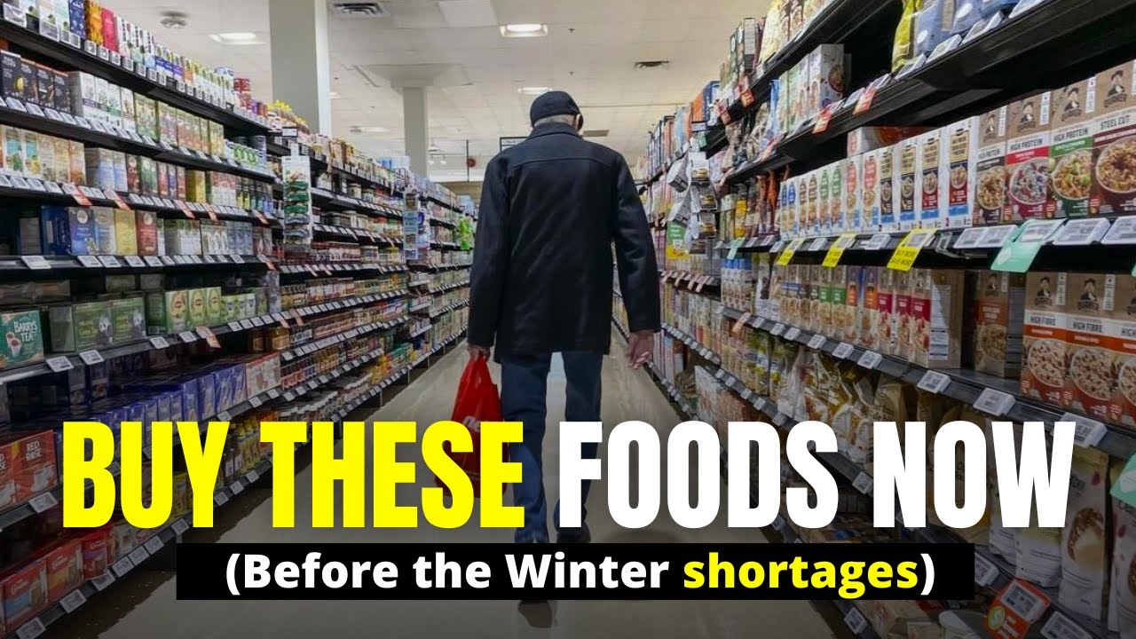 10 Foods That Will Disappear First When Winter Shortages Hit! - YouTube