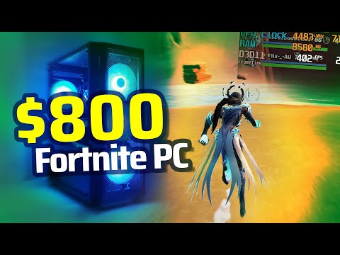 The Best $800 Fortnite PC in 2022 - 240+ FPS!! - YouTube