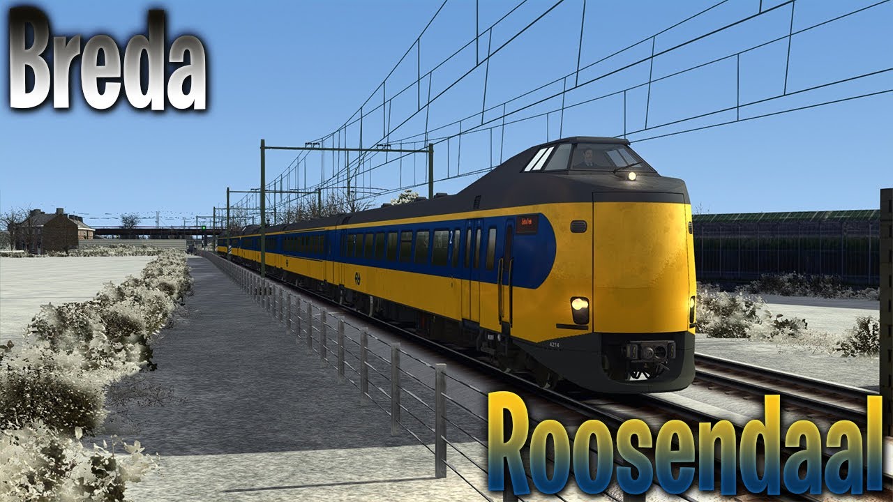 Breda / Roosendaal met RW Enhancer 2!! - Train Simulator 2022 - YouTube