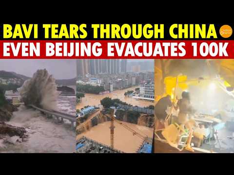 Typhoon Bavi Tears Through China: 17-Level Winds, 15m Waves, Even Beijing Evacuates 100K