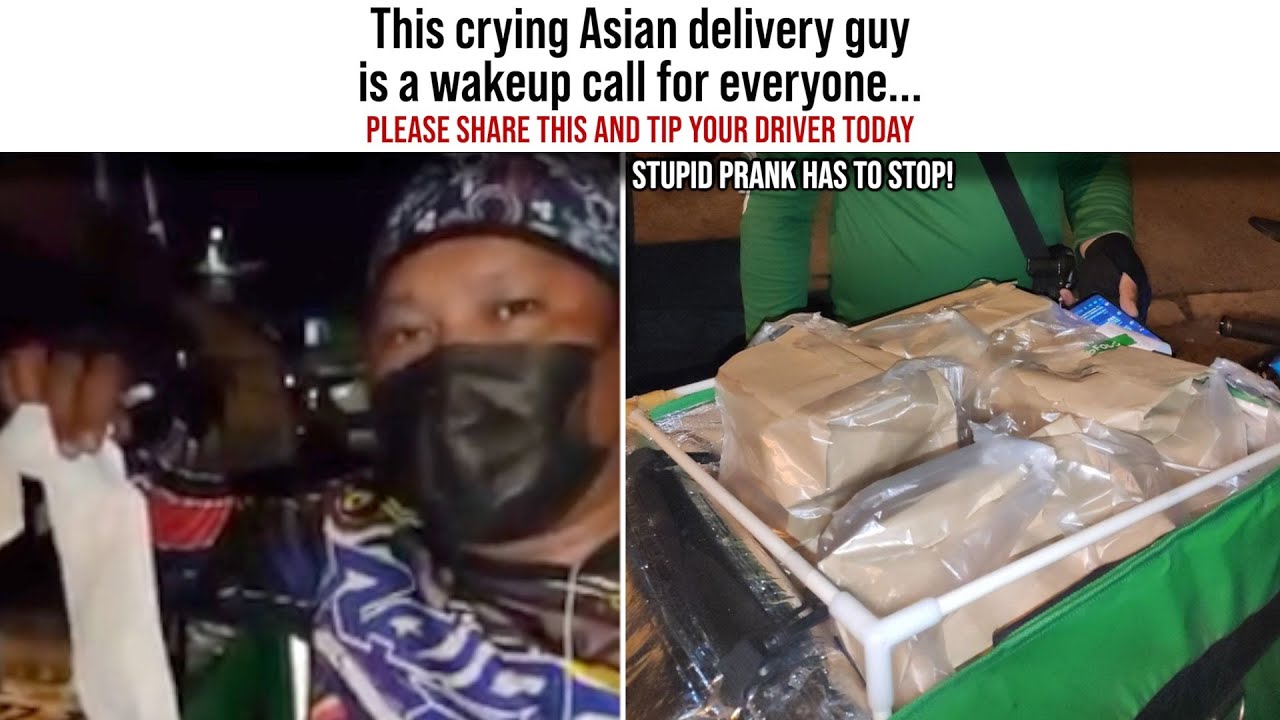 This crying Filipino delivery guy is a wakeup call for everyone ...