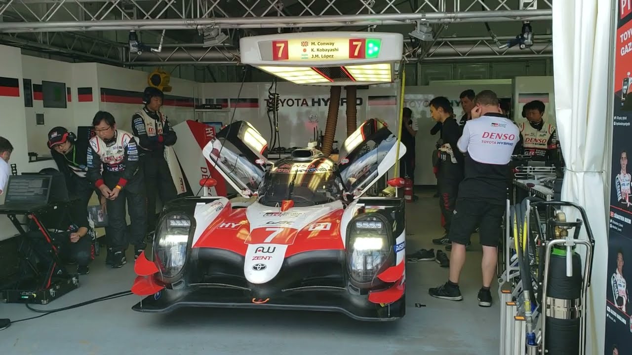 WEC Super Sebring 2019 | Toyota TS050 Engine Warm Up - YouTube
