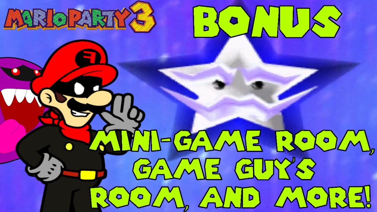 Mario Party 3: Mini-Game Room, Game Guy's Room, and More - YouTube