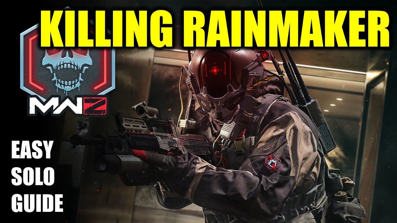COD MW3 Zombies, How to kill Rainmaker (S3 Warlord), Solo - YouTube