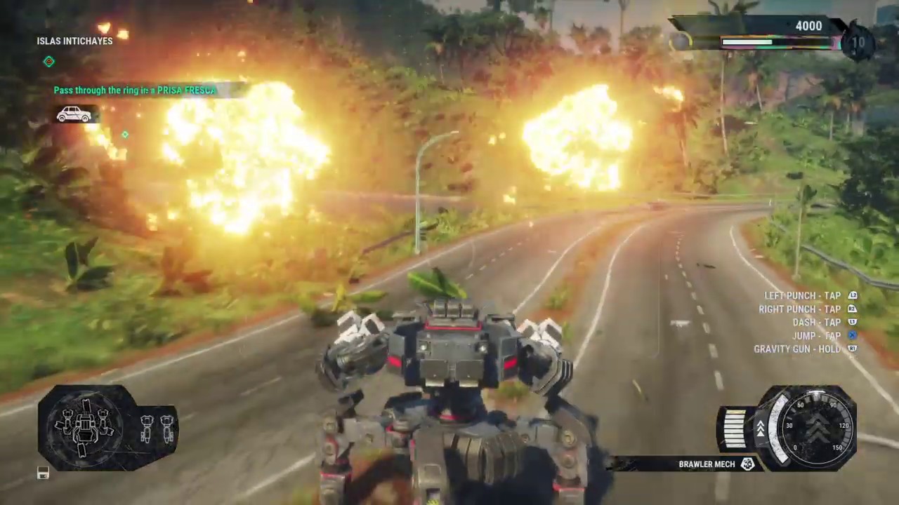 Just Cause 4 Mech Brawler Gameplay - YouTube