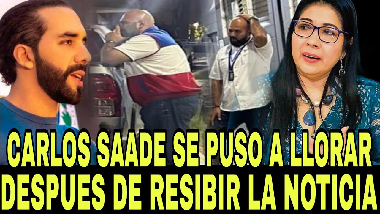 SE PUSO A LLORAR CARLOS SAADE DESPUES DE REIBIR LA NOTICIA QUE NADIE ...