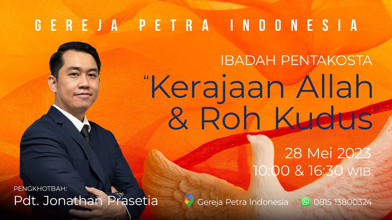 Kebaktian Gereja Petra Indonesia 28 Mei 2023 - YouTube