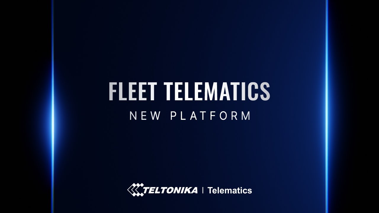 Coming Soon! Fleet Telematics Platform | Teltonika - YouTube