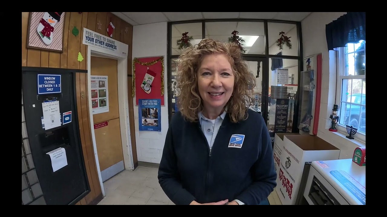 Bethlehem Post Office 2024 Christmas Stamps - YouTube