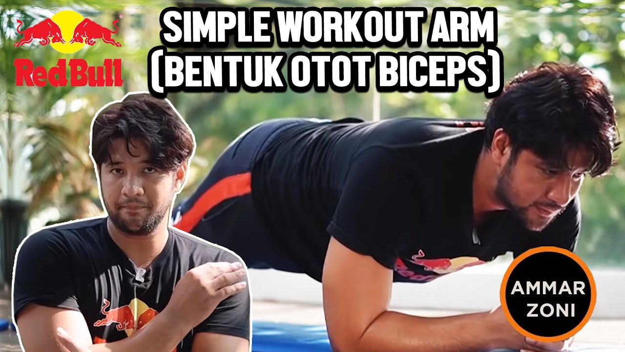 RED BULL GOLD WORKOUT AT HOME : SIMPLE WORKOUT ARM (BENTUK OTOT BICEPS ...
