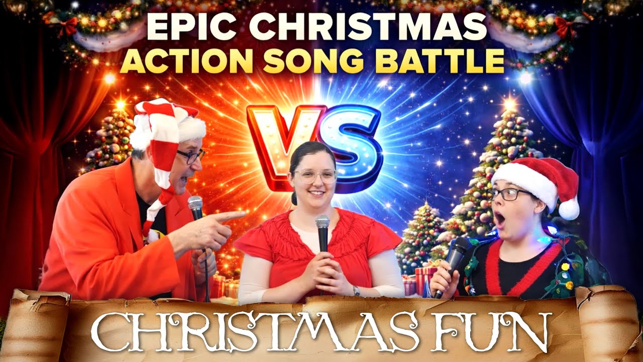 Apostolic Kids & Teachers - EPIC Christmas Action Song Battle! - YouTube