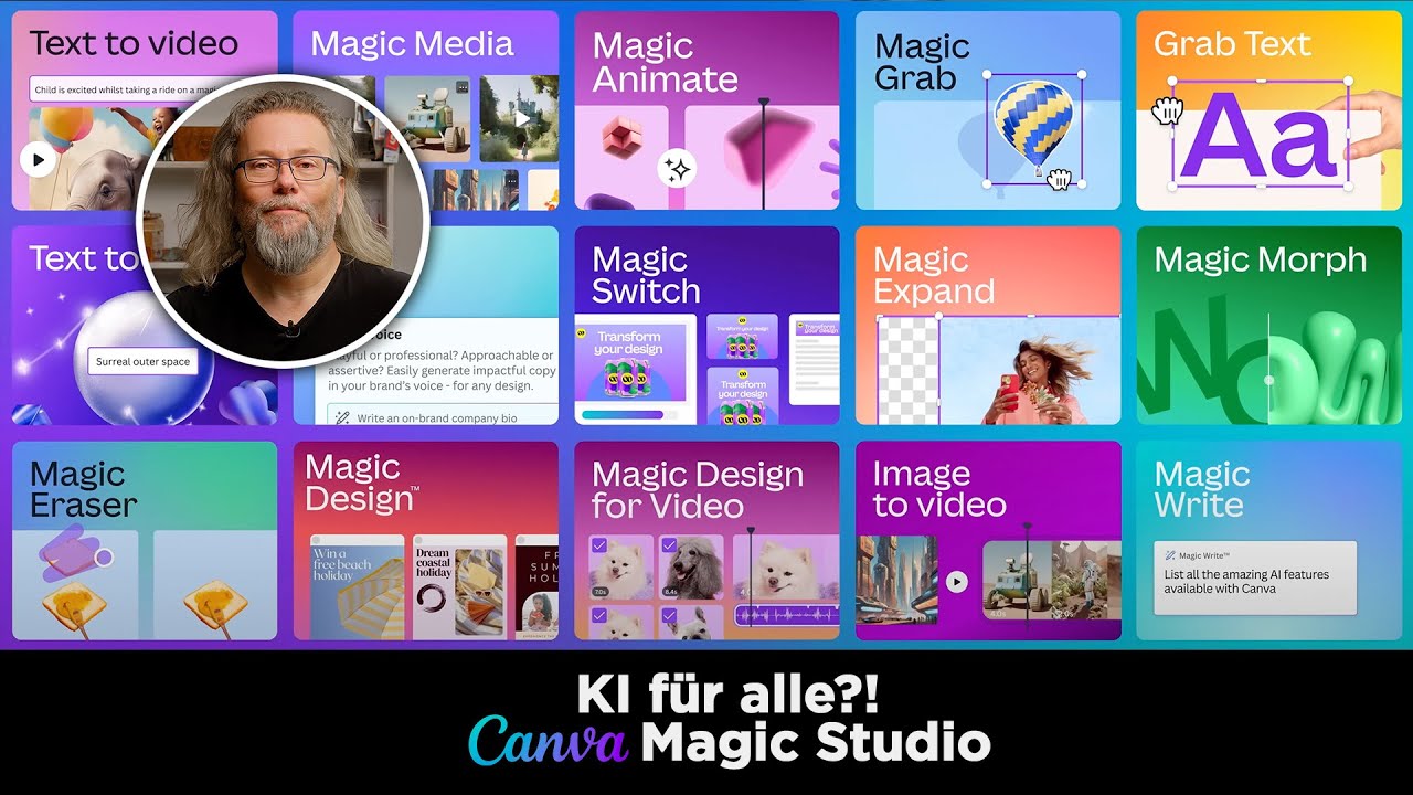 KI für alle? | Canva Magic Studio | Tutorial - YouTube