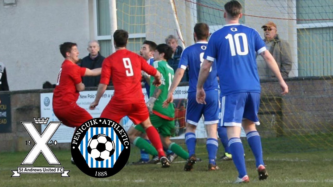 HIGHLIGHTS | St Andrews United 1-2 Penicuik Athletic (2015/16) - YouTube