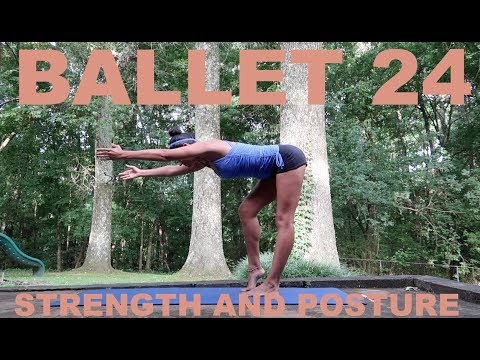 Ballet Workout: Center Barre for Strength and Posture Mini Class - YouTube
