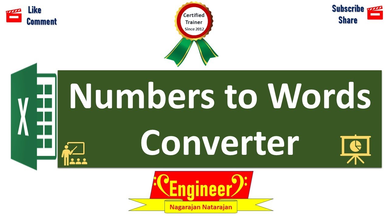Numbers To Words Converter In Excel Proforma Invoice Use YouTube Numbers To Words Converter In Excel Proforma Invoice Use YouTube