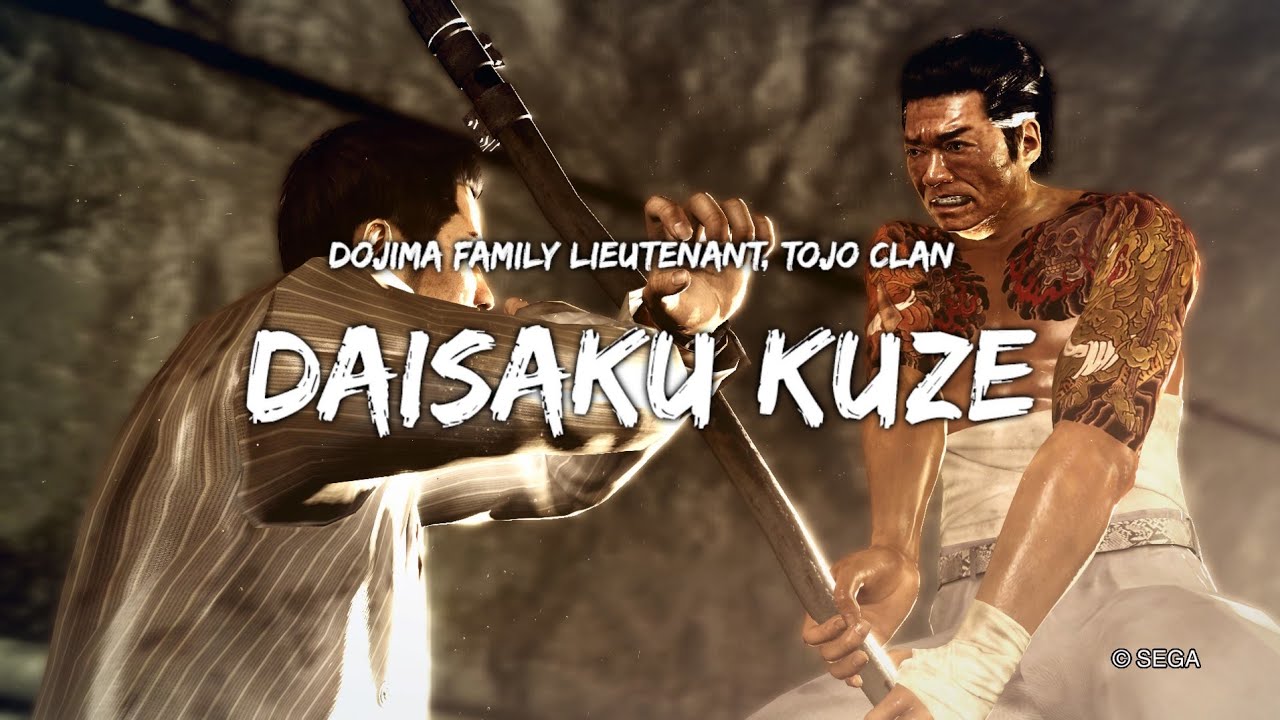 Yakuza 0 | Dojima Family Lieutenant, Tojo Clan: Daisaku Kuze (Boss ...