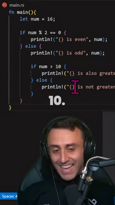 Nested If in Rust #shorts #rustlang #programming #development - YouTube