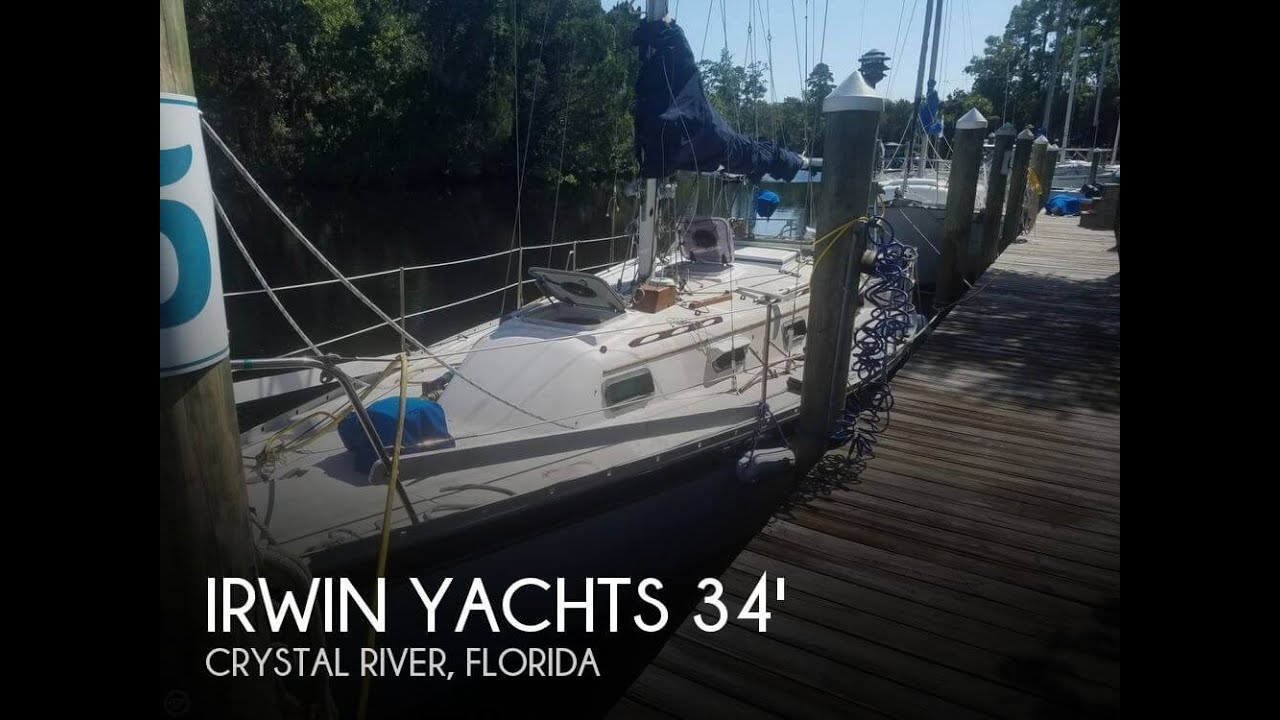 [SOLD] Used 1982 Irwin 34 CITATION in Crystal River, Florida - YouTube