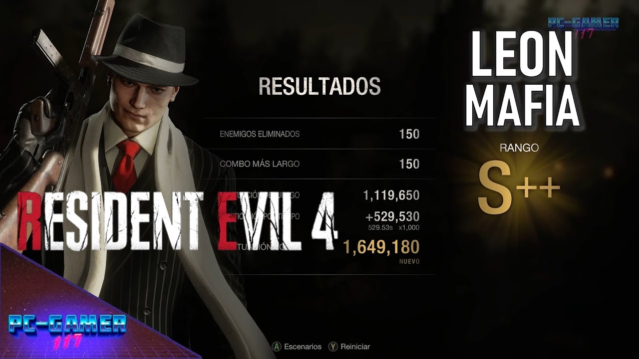 RESIDENT EVIL 4 REMAKE - Mercenarios Leon Mafia (Todos los mapas S++ ...