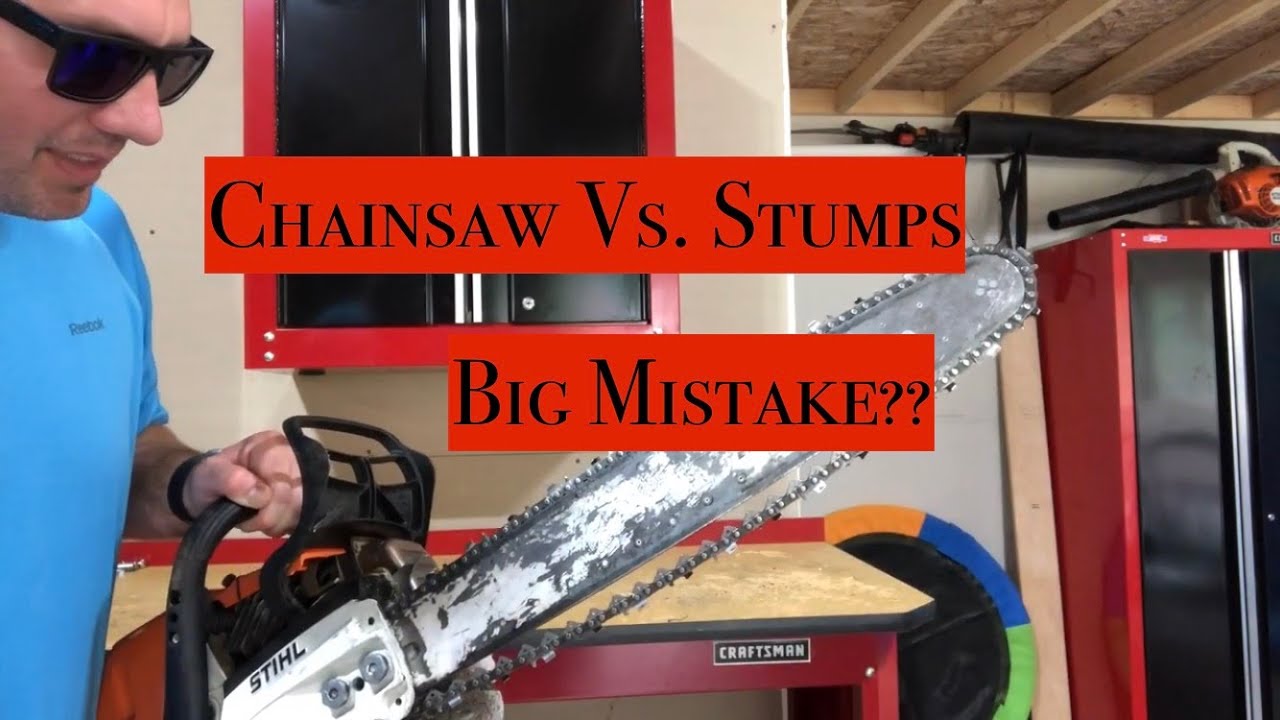 The Aftermath: What happens to a chainsaw when its used to cut into ...