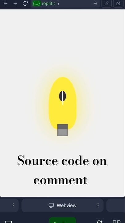 Digital bulbs create using html CSS and js - YouTube
