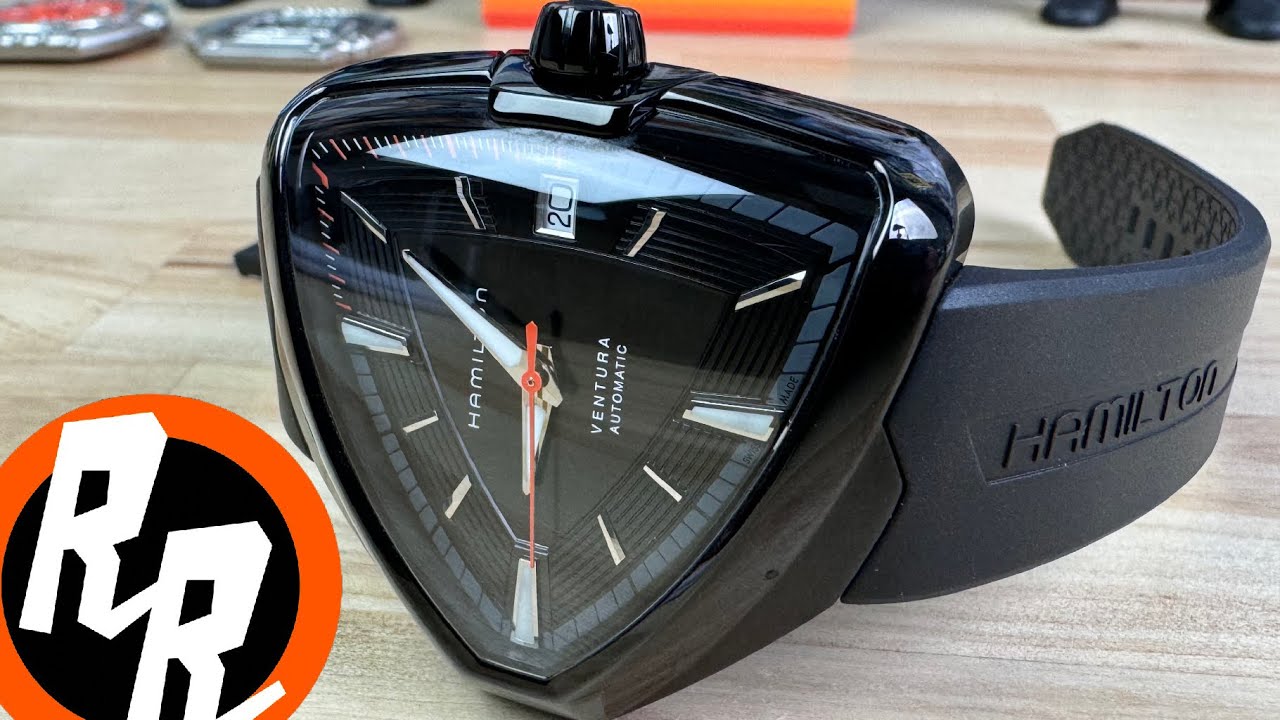 Hamilton Elvis Ventura H24585331 (TriFecta Watches) - YouTube