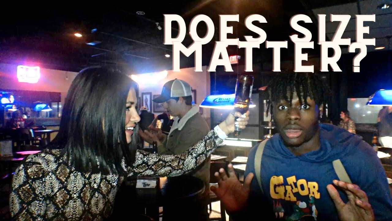 Asking college girls does size matter??|Public Interview - YouTube