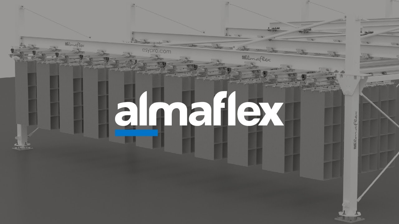 Almaflex Esypro - Storage and manual transport - YouTube