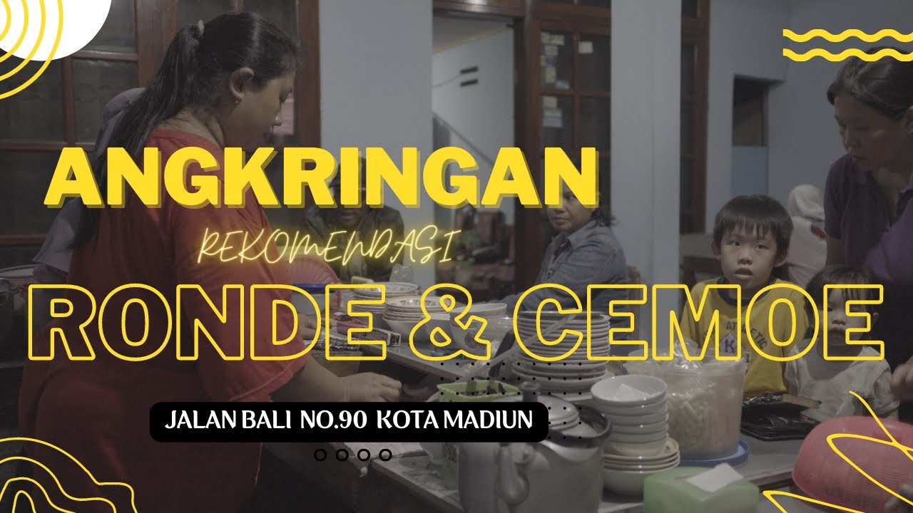KULINER ANGKRINGAN CEMOE & RONDE (BU SUMAR) KOTA MADIUN - YouTube