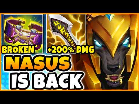 NASUS IS THE HIGHEST WINRATE JUNGLER IN THE GAME RIGHT NOW!