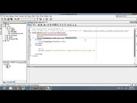 Primefaces project on Netbeans Tutorial 1 - YouTube
