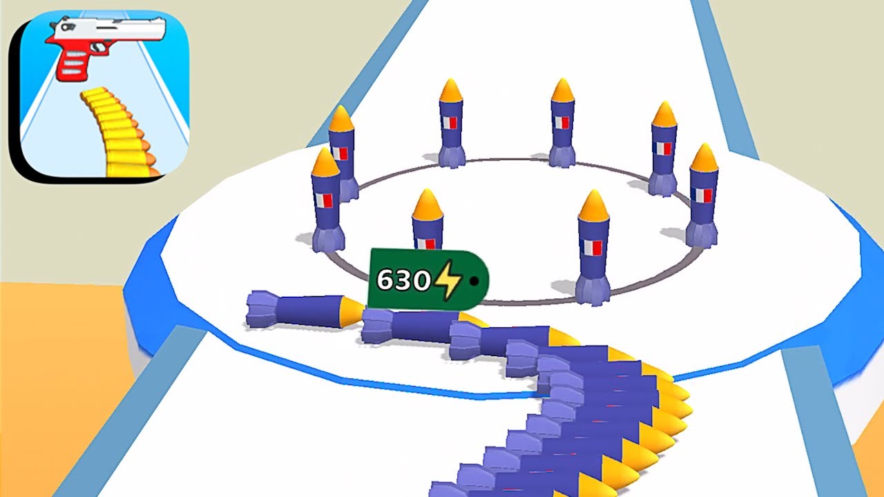 Bullet Stack - All Levels Gameplay Android,ios (Levels 119-120) - YouTube