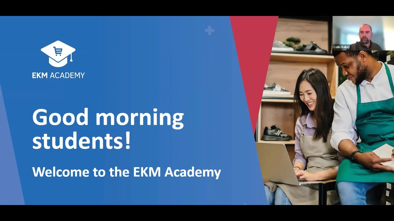 EKM Academy Online: Increasing Conversion Rate (Webinar) - YouTube