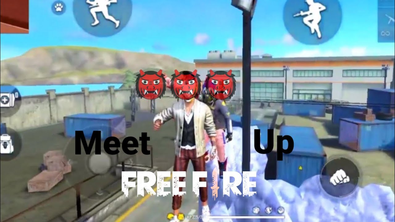 My first Free Fire Meet up with enimes.....👹👹👹👹 we enjoy it very much ...
