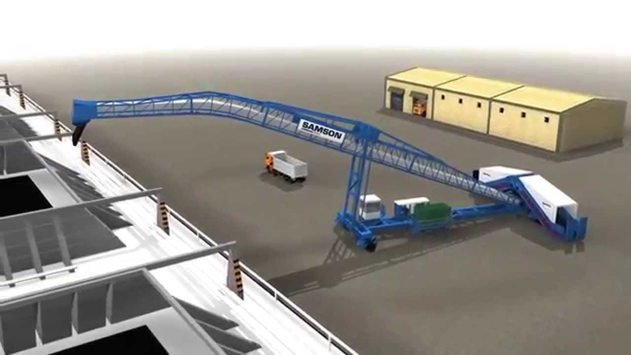 Shiploader - Samson Mobile Shiploader Animation - YouTube