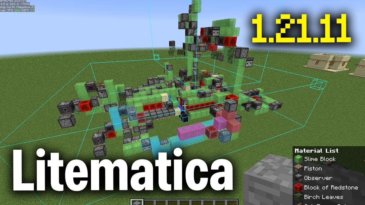 How To Download & Install Litematica Update 1.21.11 - Schematica Mod ...
