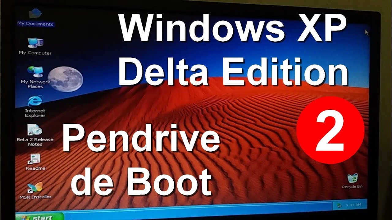2- Windows XP Delta Edition 2022 - Criar Pendrive de Boot com o YUMI ...