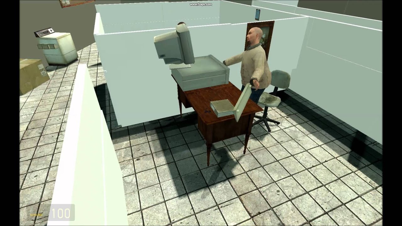Gmod Office Freak Out - YouTube